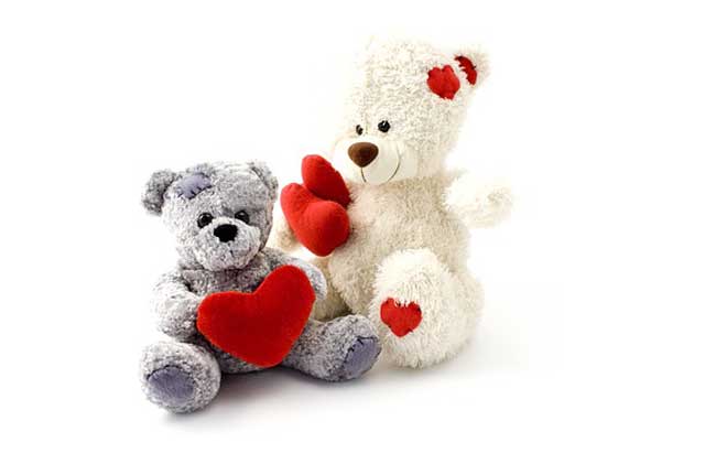 Teddybär mit Herz - die Liebesbotschaft vom Bärchen - kuscheltier ...